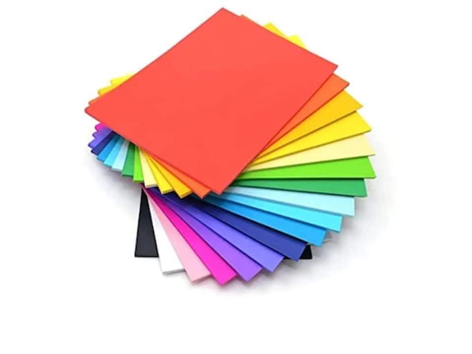 Craft Paper Sheet Multi Color Stationery Items in Satna at ₹ 100 / Sht ...