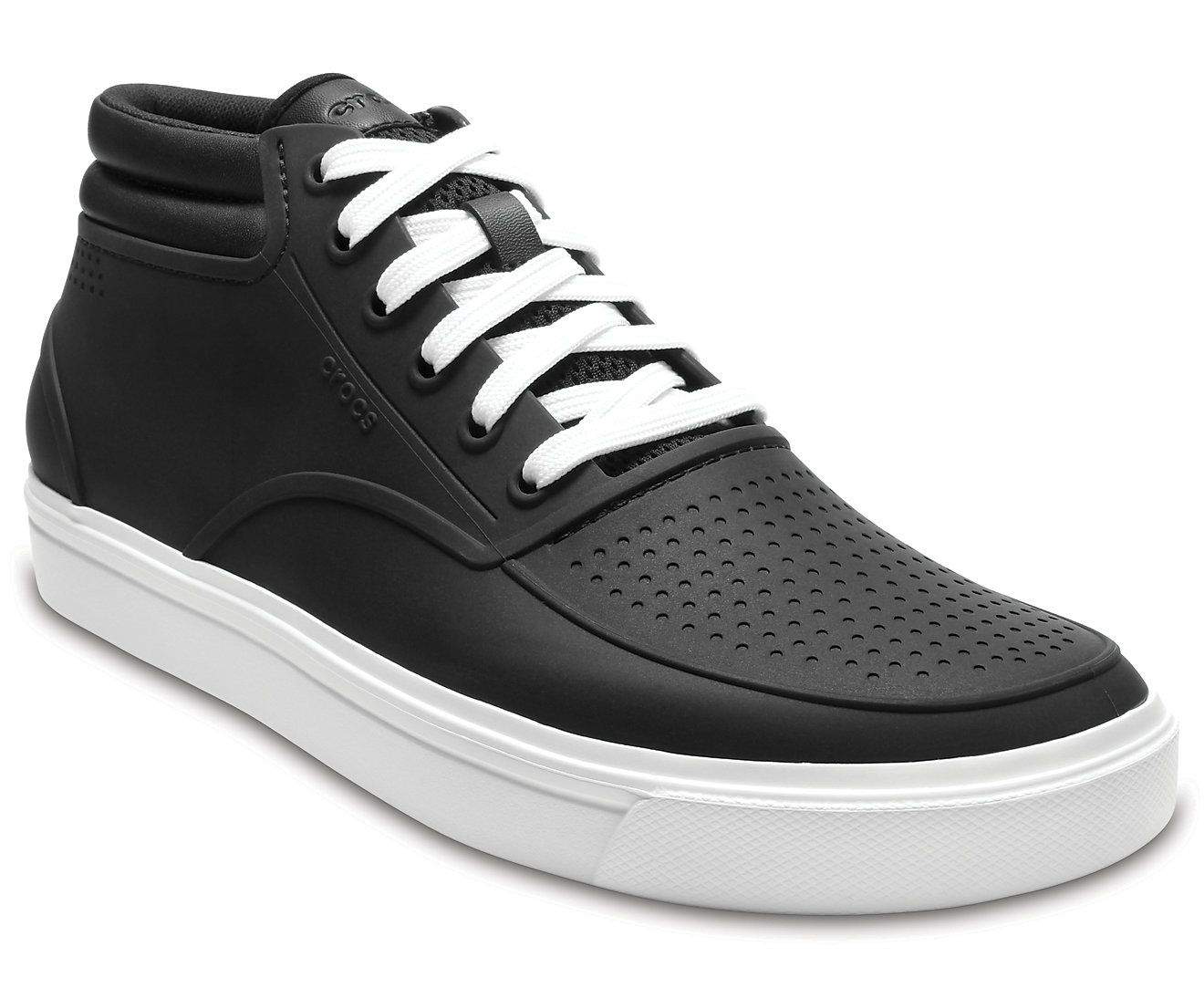 Crocs CitiLane Roka Chukka Black White Men Boot 204686 066 5 in Hyderabad at 5 815 5 995 by Trendz Footwear Justdial