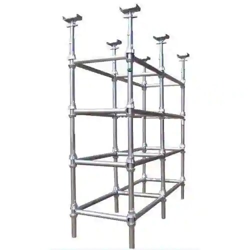 Steel Cup Lock Steel Scaffolding System Stable (Construction Support ...