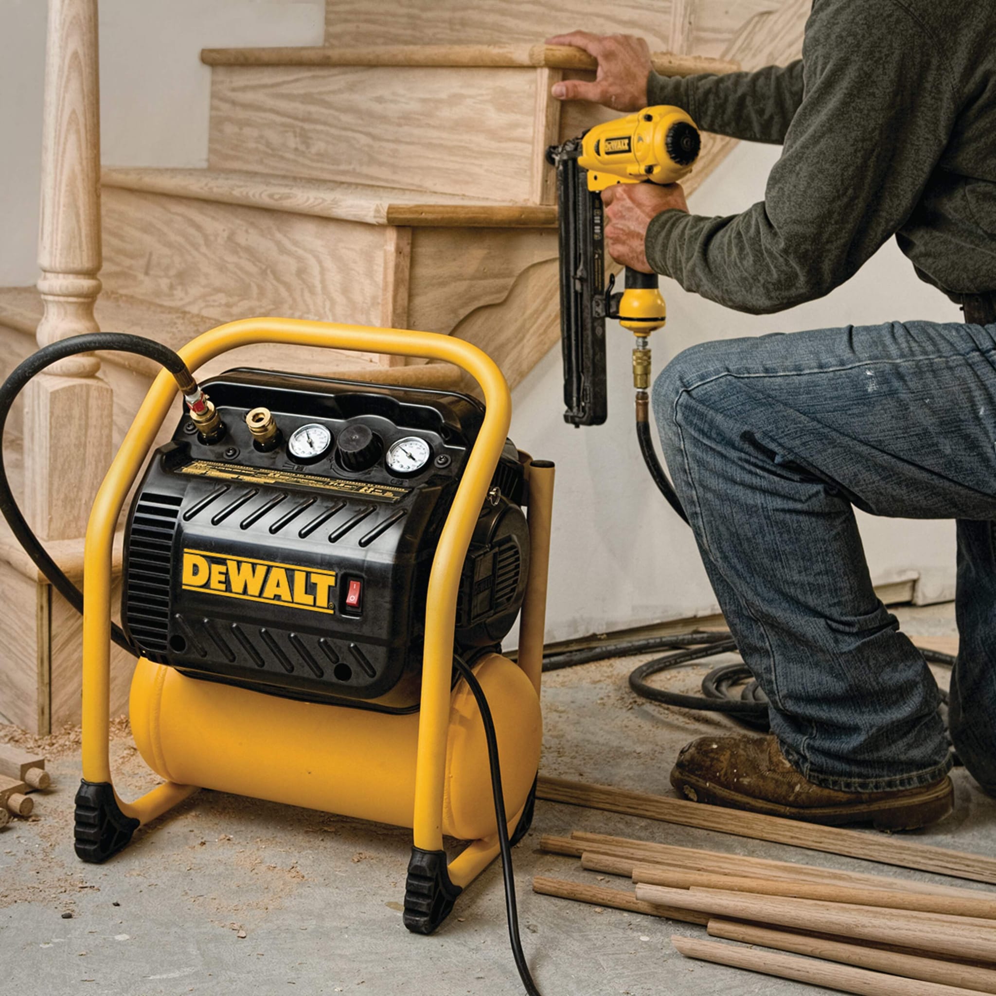Dewalt quiet air compressor store