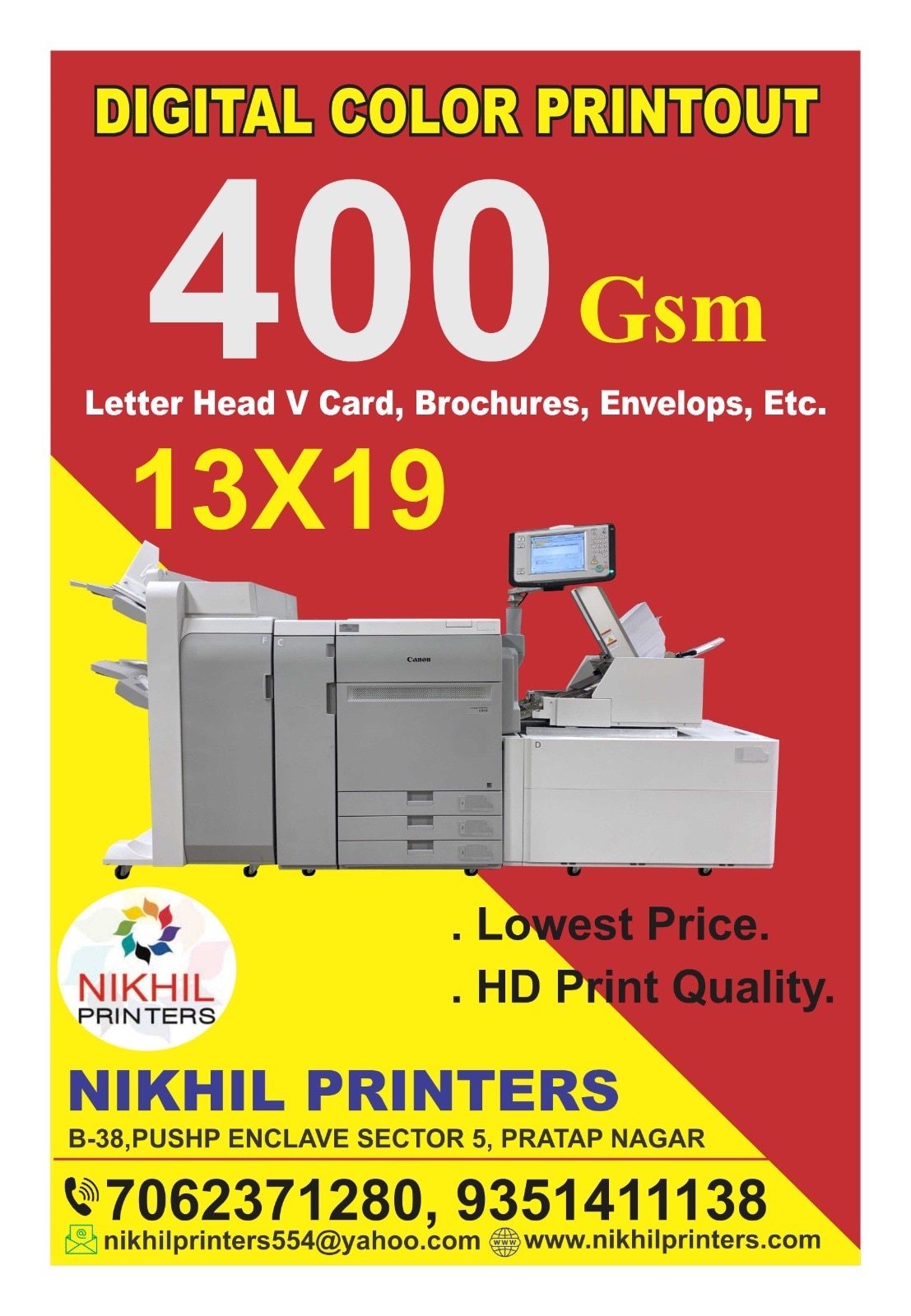 Digital printout printing 13x19 in Jaipur at ₹ 10 / Pc by NIKHIL ...