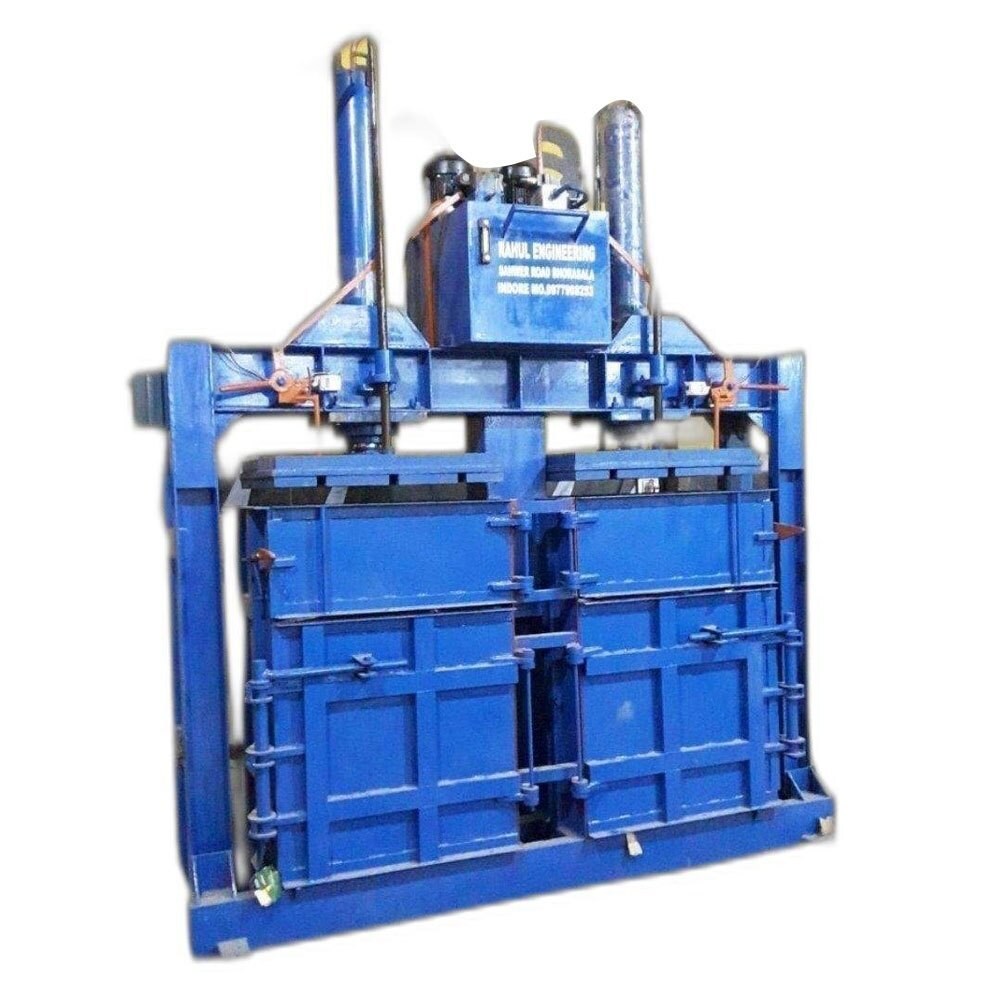 Double Cylinder Hydraulic Baling Press Machine 60 Ton in Latur at ₹ 2 L ...