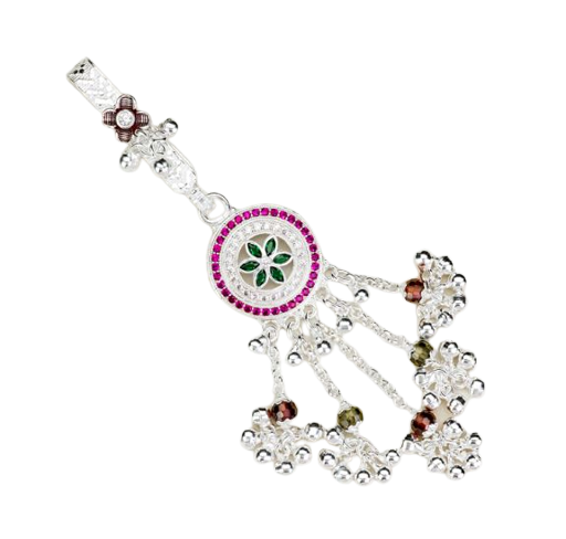 DSA Silver Colorful Round Keyring DSA-Key Guchha-01 in Rajkot at best ...