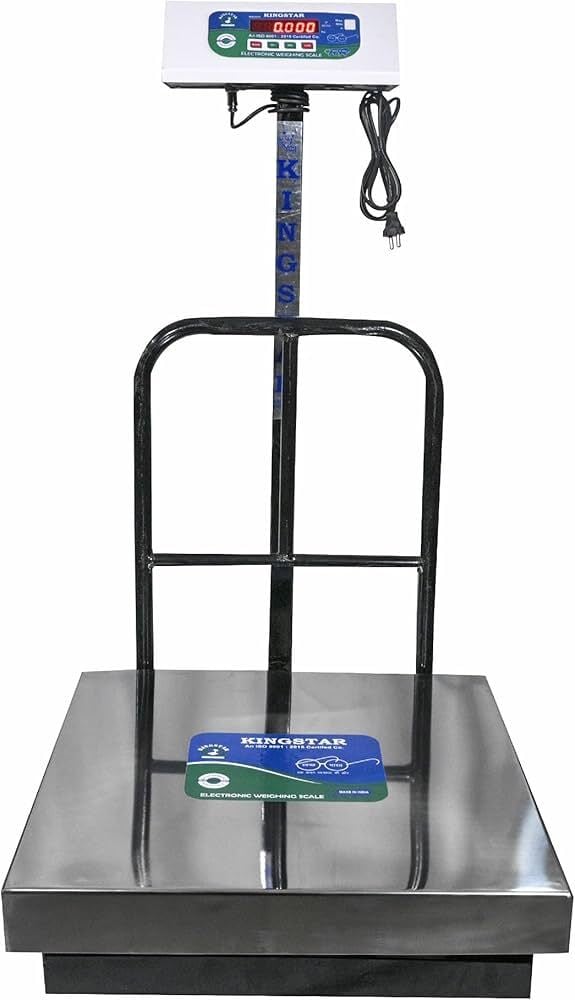 Stainless Steel Weighing Machine For Grocery Shop