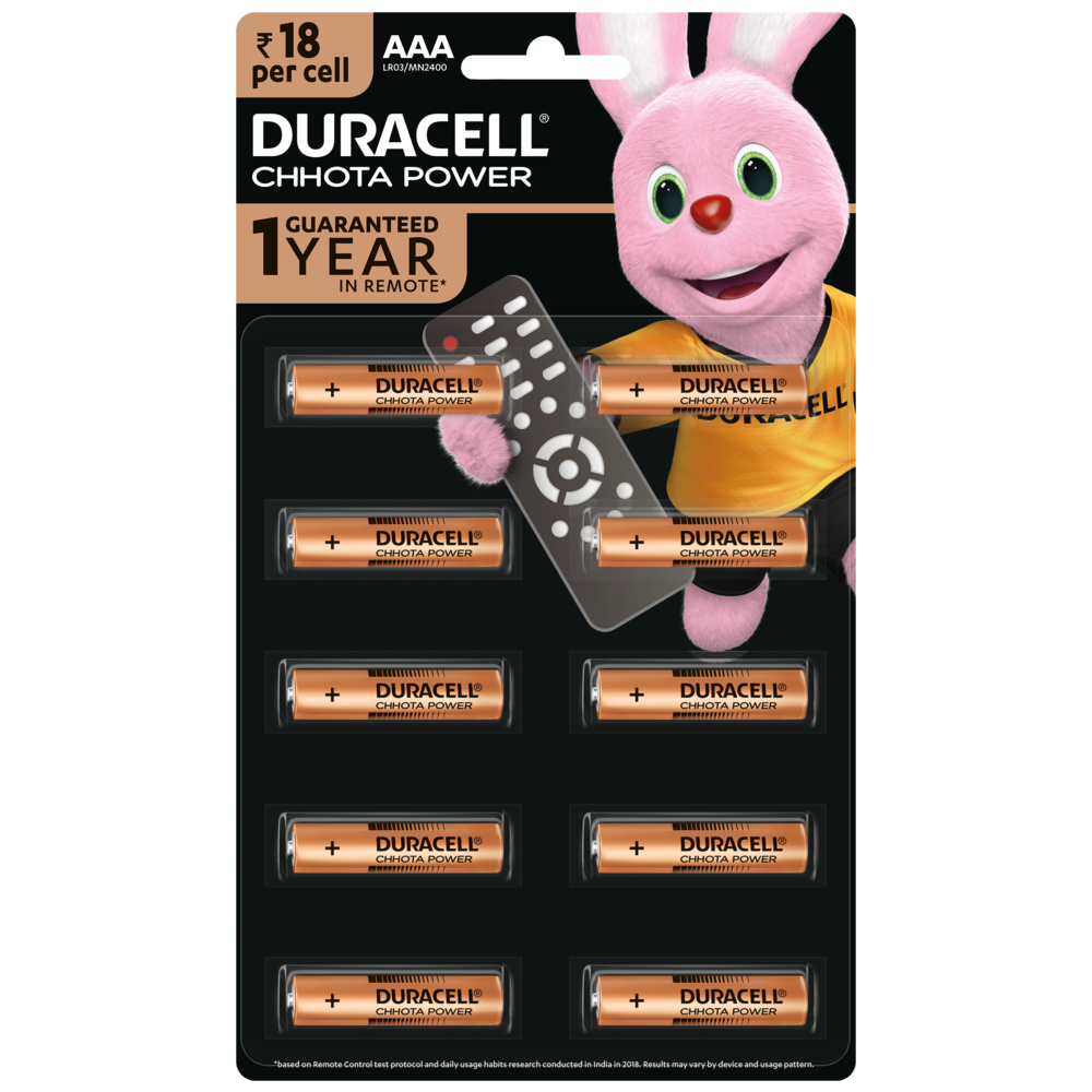 Duracell chhota power aa store