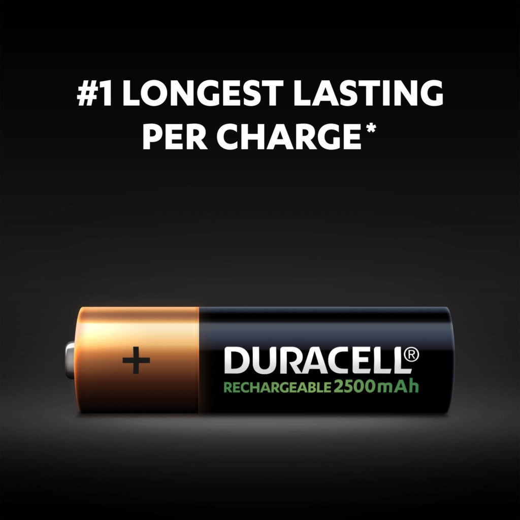 DURACELL Rechargeable Aa 2500Mah Batteries Pack Of 4 in Delhi at ...