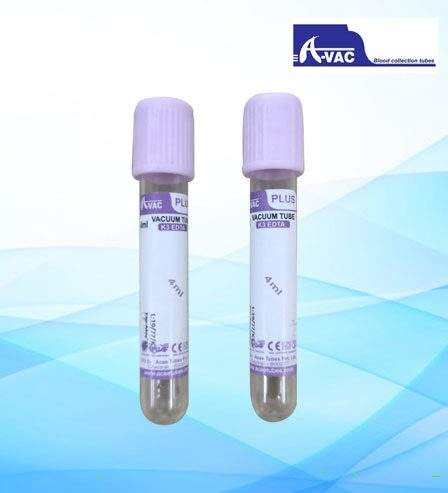 Non vaccum EDTA Blood collection Tube for Hermatology, Blood Cross ...