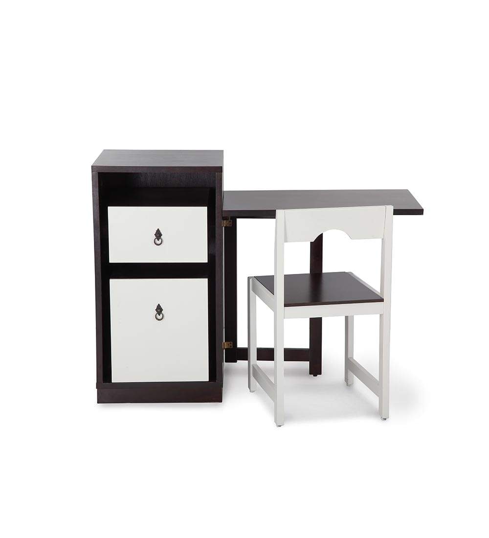 Ekbote WT09 Easy Fit Folding Study Table With Chair