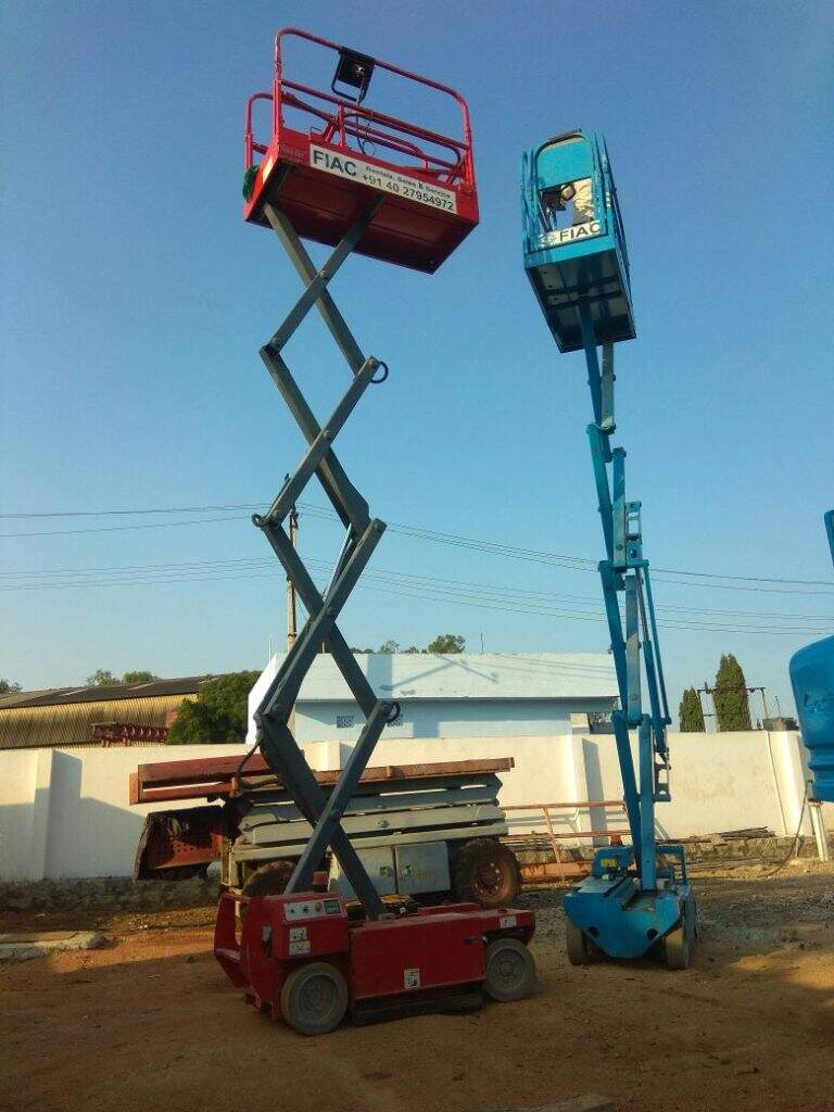 Electric Scissor Lift (Efficient Lifting Equipment) in Hyderabad at ...