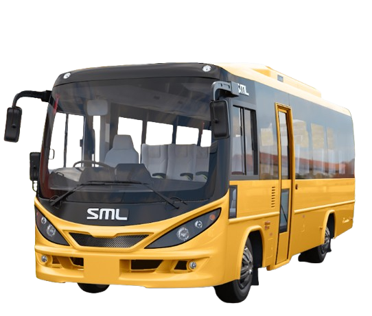SML ISUZU Executive Lx School Bus 27+D Seater 4240 Bus BS6 - Diesel in ...