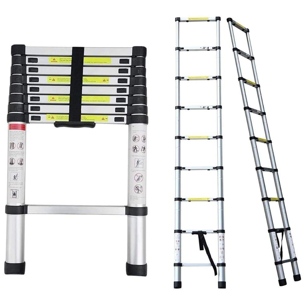 Equal Extension Aluminium Telescopic Ladder 19 5Ft in Pune at ₹ 11,639 ...