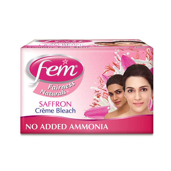 Dabur Fem Fairness Naturals Saffron Creme Bleach 24 gm in Ghaziabad at 55 57 by Dabur India Ltd Justdial