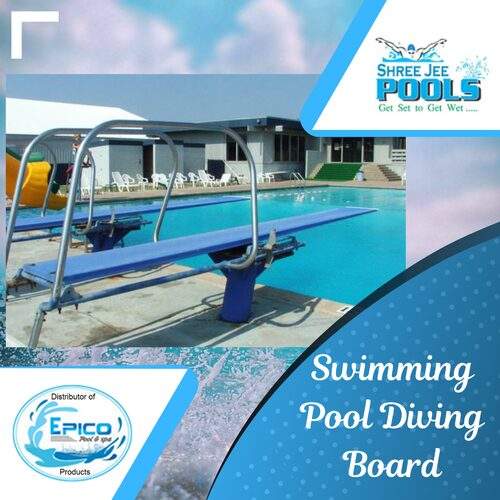 High-Performance Fiberglass Swimming Pool Diving Board with 200 ltr ...