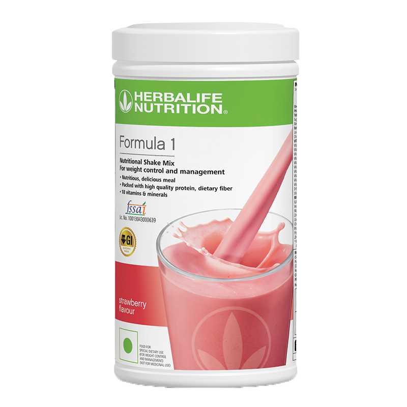 Herbalife Nutrition Formula 1 Nutritional Shake Mix Strawberry 500 g in ...