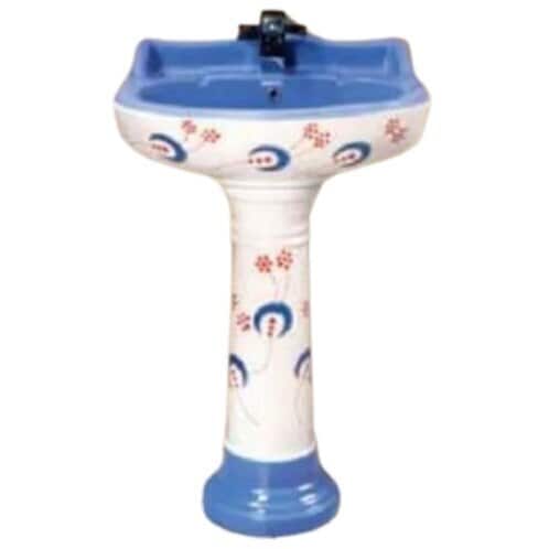 Full Pedestal Printed Wash Basin in Ludhiana at ₹ 1,500 - ₹ 25,000 / Pc ...
