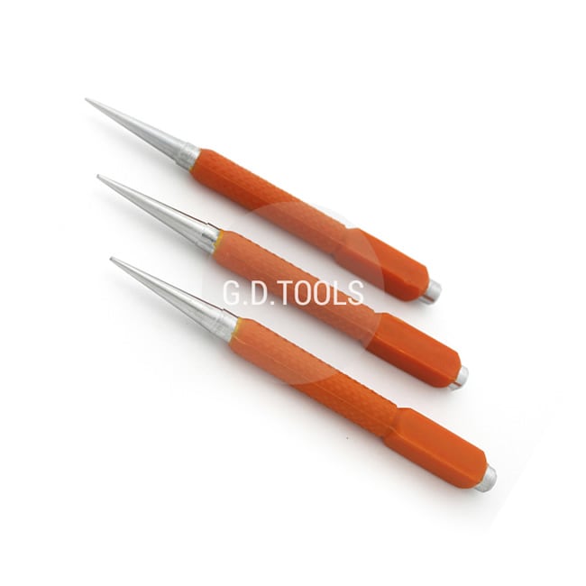 GD-653 3 Pc Pvc Coated Nail Punch Set Chisels, Punches & Bars in ...