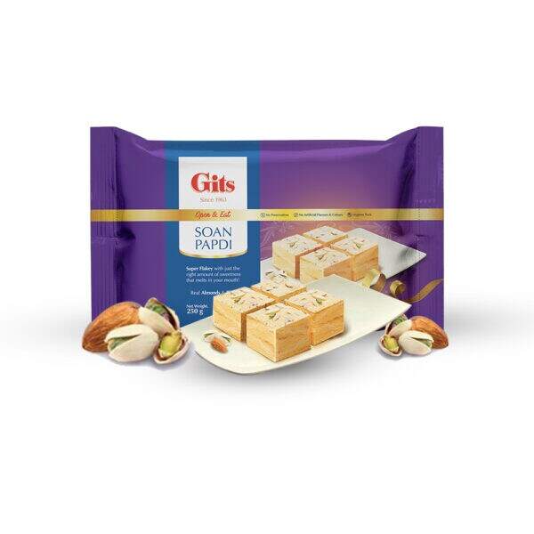Gits Soan Papdi 500gm in Pune at ₹ 118 - ₹ 125 by Gits Food Products ...