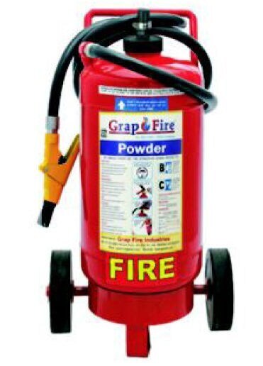 Grap Fire Trolley Mounted Co2 Cylinder Type Fire Extinguishers 25 kg in ...