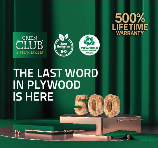 Greenply Green Club 5 Hundred Plywood (12 mm) in Malappuram at ₹ 3,338 ...