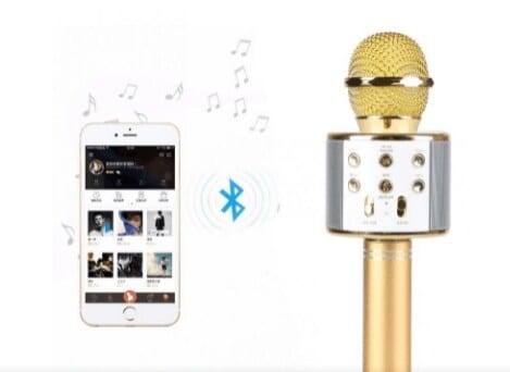 Handheld Wireless Microphone With Bluetooth Mic With Speaker in ...