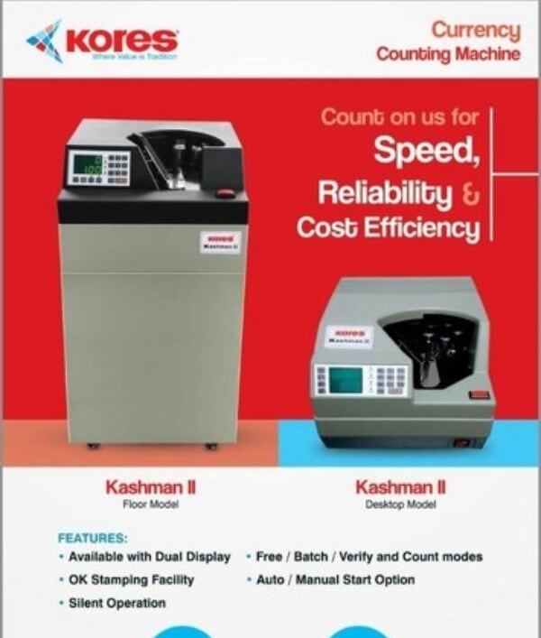 Heavy Duty Note Counting Machine. Model NE 1F1D. in Kolkata at ₹ 43,300 ...