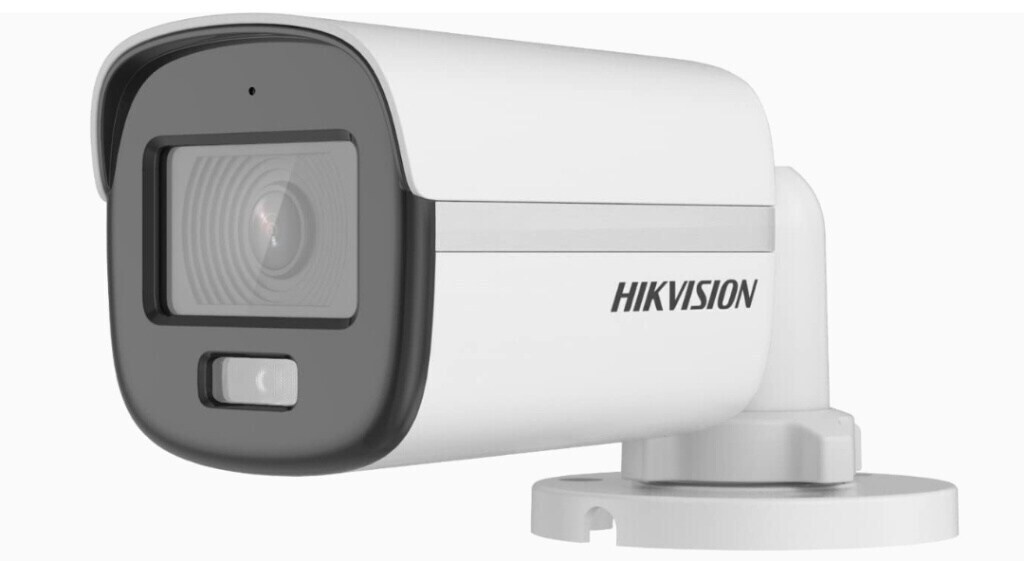 HIKVISION ColorVu Fixed Turret CCTV Camera, Wall Mount, 100 degree ...