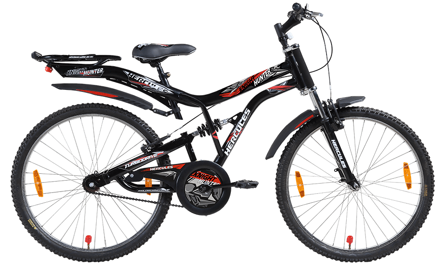 Hercules knight-hunter Bicycle 26T Matt Black in Guwahati at ₹ 7,520 ...