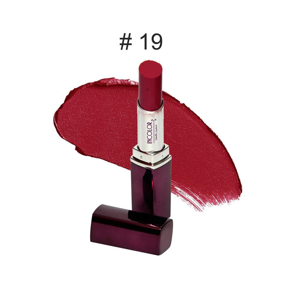 Incolor Metallic Lipstick 19 in Delhi at ₹ 184 - ₹ 190 by Incolor ...