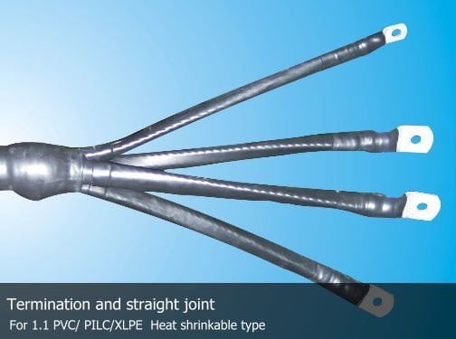 Indoor Termination Straight Joint XLPE Cable Heat shrinkable type. in ...