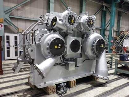Stainless Steel Integrally Geared Centrifugal Compressor, 5000 CFM ...