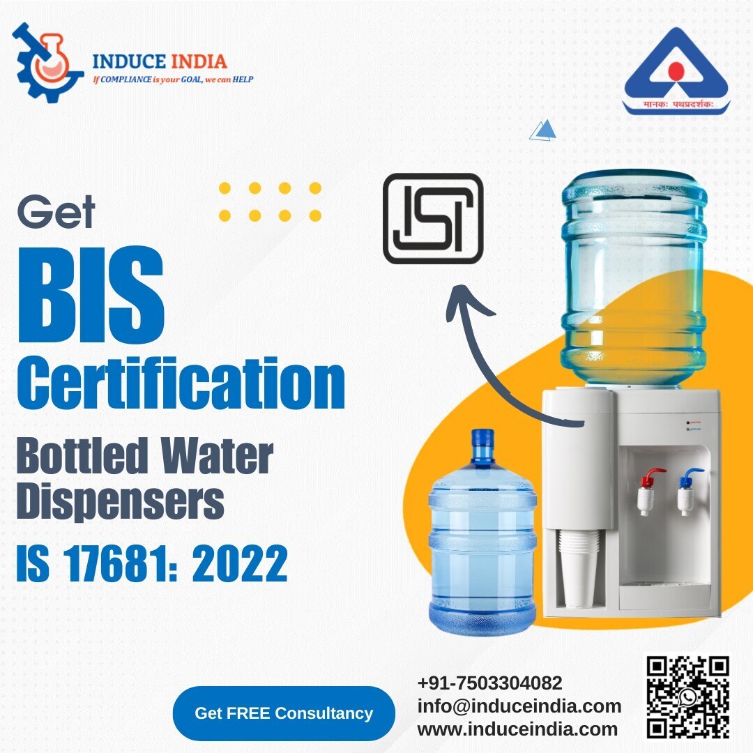 ISI Mark Certification for Bottled Water Dispensers in Delhi at ...