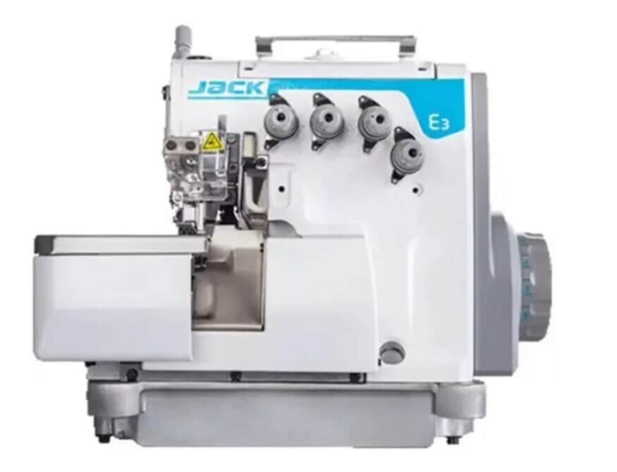 Jack JK-E3 5 Thread Power Saving Overlock Industrial Stitching Machine ...