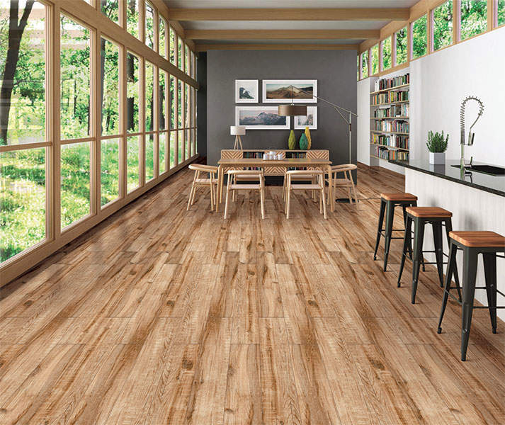 Kajaria Wooden Planks Floor Tile high001858 2273 20 x 120 cm in Morbi at best price by Kajaria Eternity Display Centre Justdial