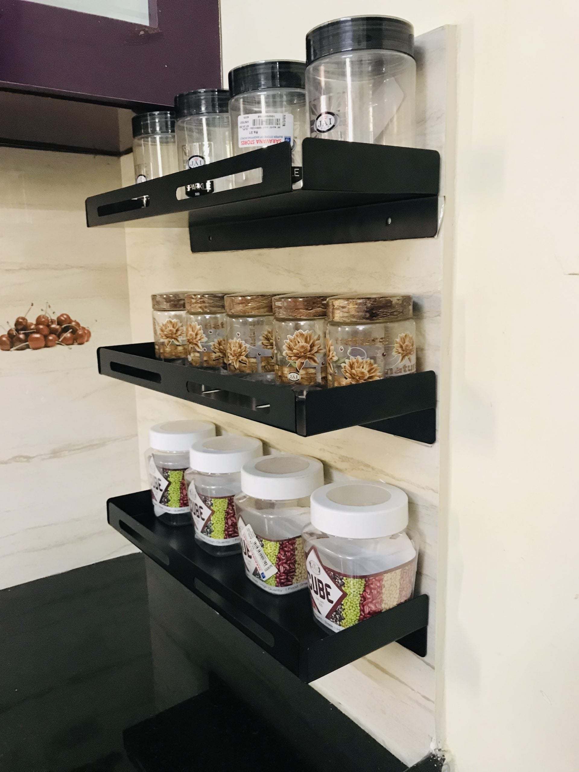 Kitchen shelf MS Powder Coated H X 5 cm in Mumbai at ₹ 600 / Pc by ...