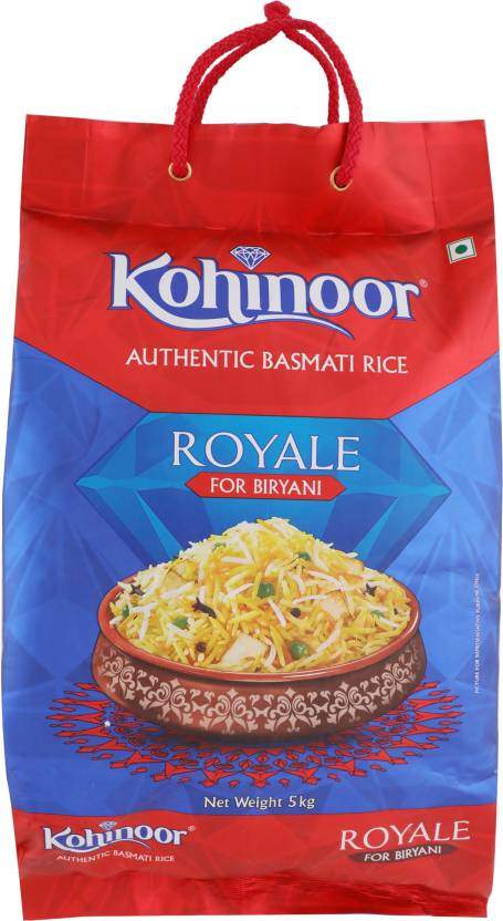 Kohinoor Royale Authentic Long Grain Basmati Rice - 5 kg in Bangalore ...