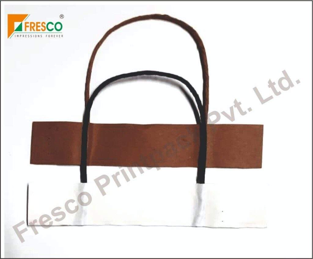 Kraft Paper Twist Handle in Delhi at ₹ 0.90 / Unit by Fresco Print Pack ...