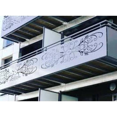 Laser Cutting Design Steel Railing For Balcony in Delhi at ₹ 420 / Sq ...