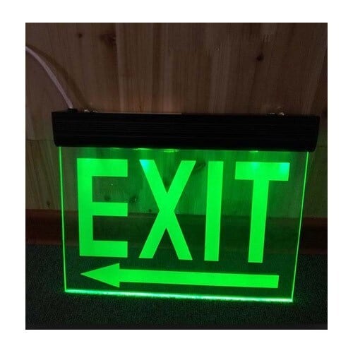 LED Exit Sign Board in Salem at ₹ 450 - ₹ 1,400 / Sq.ft by Leo Smart ...