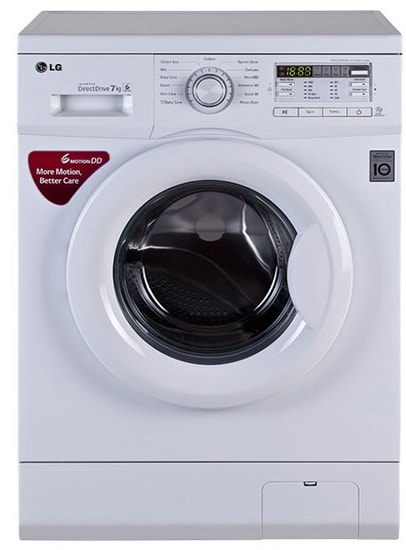 LG 7 kg Fully Automatic Front Loading Washing Machine FH0B8QDL22 Blue White in Ahmedabad at 37 820 38 990 by Asian Glacier Industries Justdial