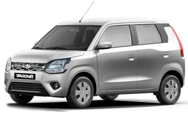 Maruti Wagon R Silky Silver Colour