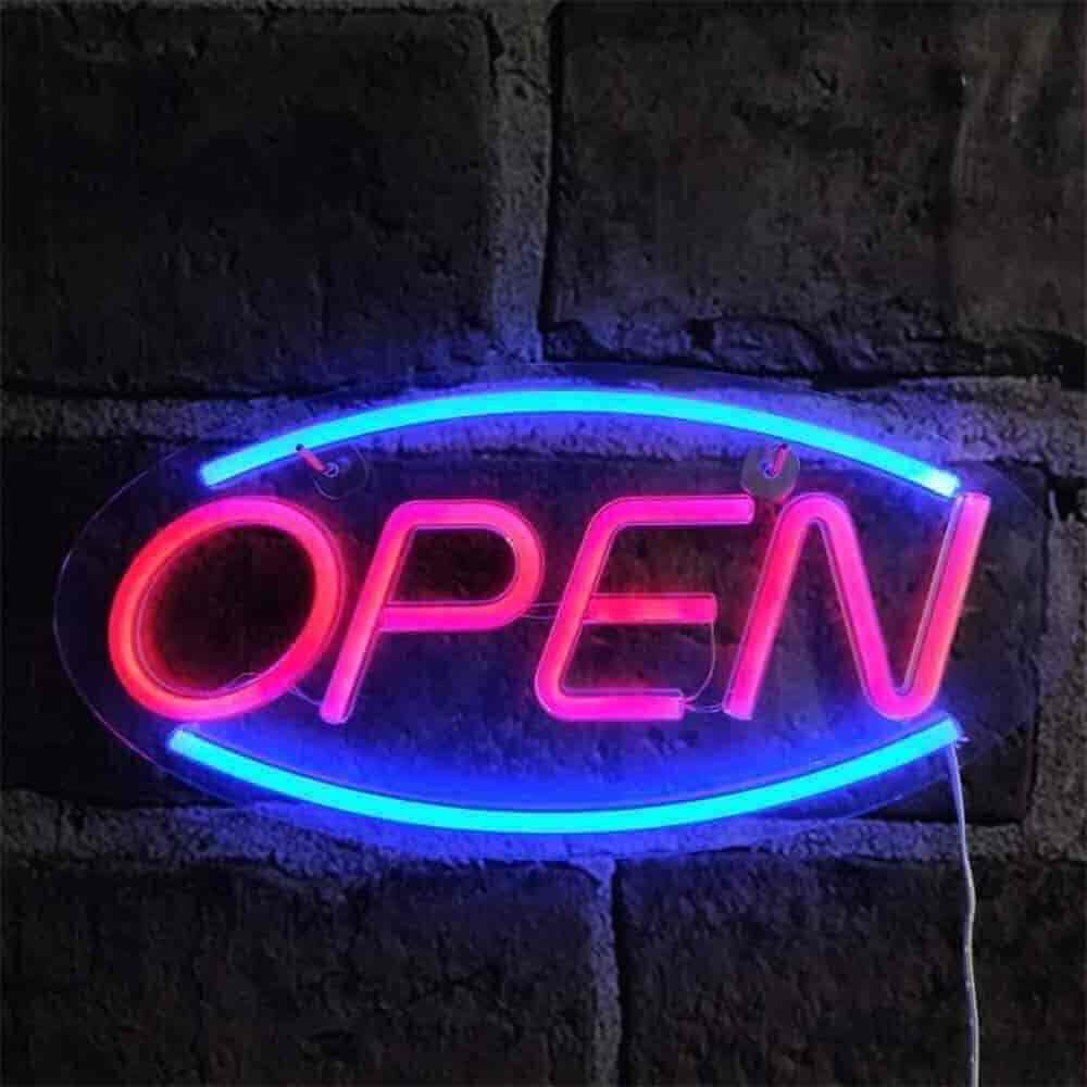 Metal Acrylic Single Phase Open LED Sign Board For Outdoor in Chennai ...