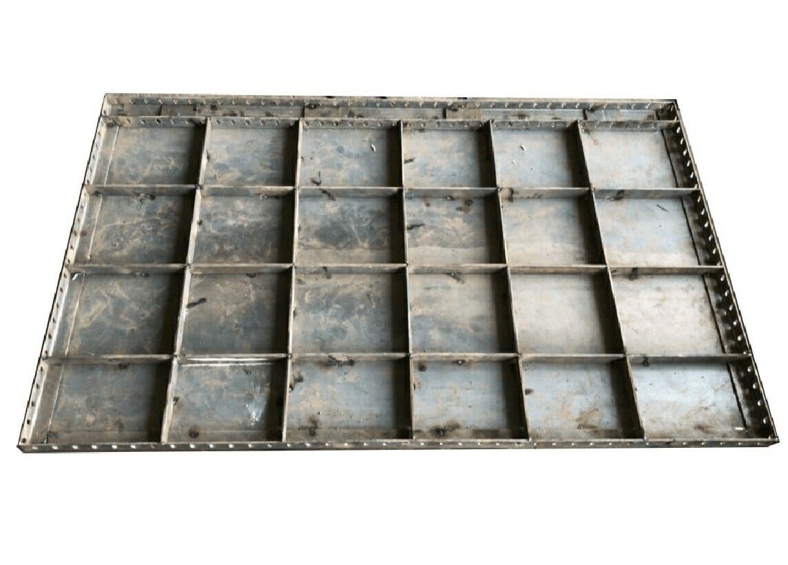Metallic Grey Mild Steel Shuttering Plate, Dimension: 600 X 1200 Mm in ...