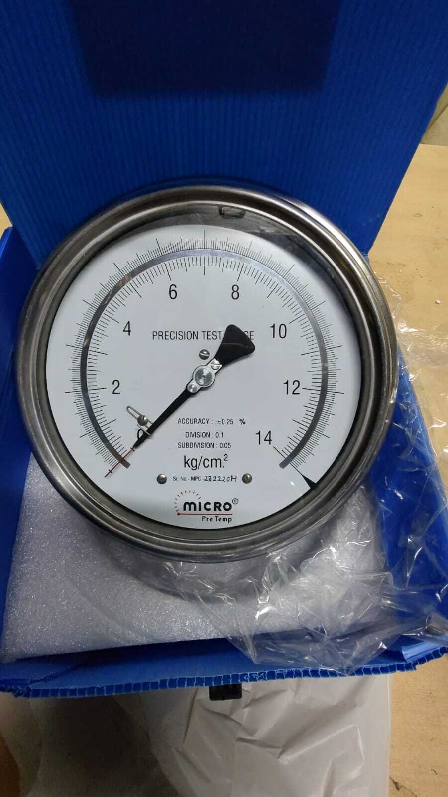 Micro Master Test Pressure Gauge in Delhi at ₹ 2,800 - ₹ 20,000 / Unit ...