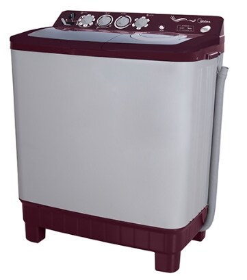 Midea MWMSA082ZJT Semi Automatic Top Load Washing Machine (8.2 kg ...