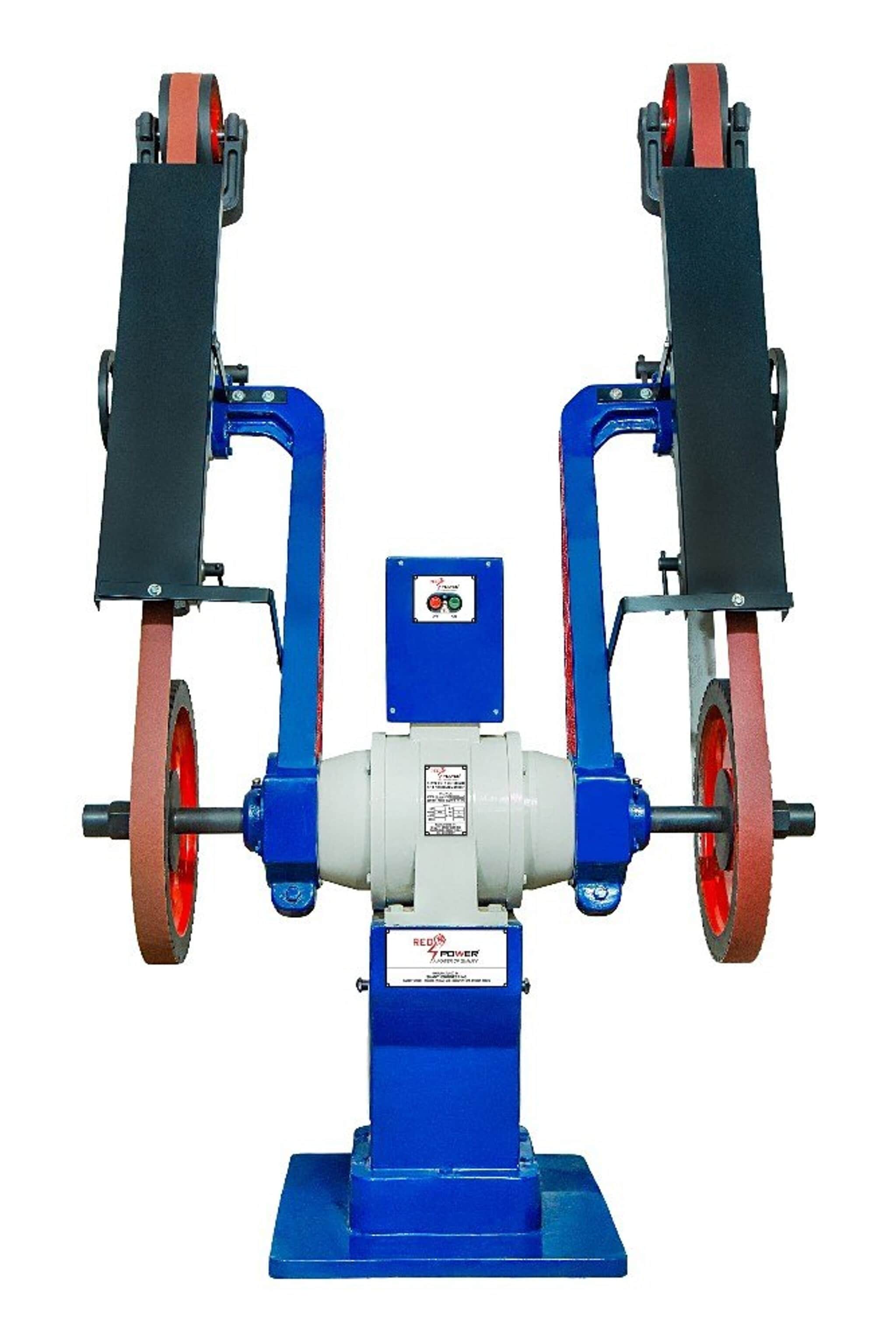 Mild Steel Abrasive Belt Grinder 1440 RPM in Delhi at ₹ 85,000 / Pc by ...