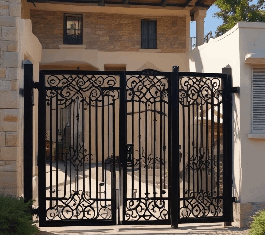 Mild Steel Main Gate For Home ( Black ) in Noida at ₹ 80 - ₹ 105 / Sq ...
