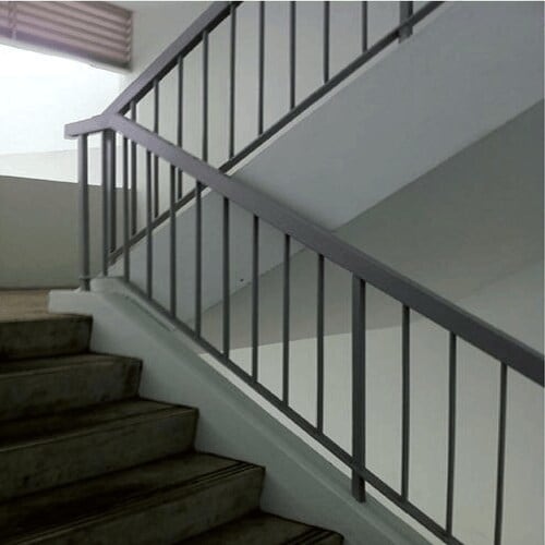 Mild Steel MS Home Staircase Railing in Pali Rajasthan at ₹ 150 / Sq.ft ...