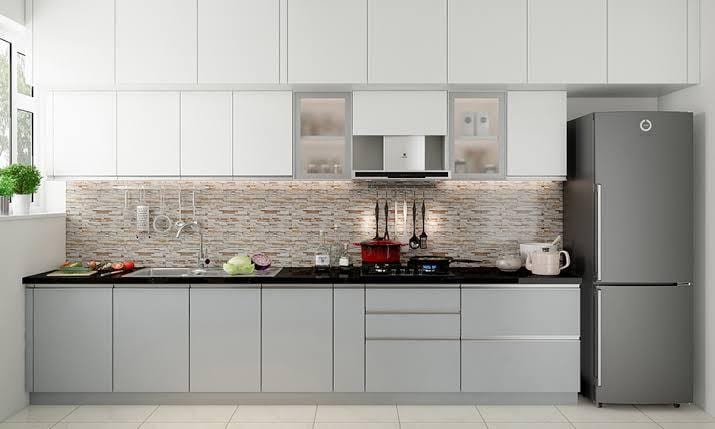 Modern Aluminum Modular Kitchen Cabinets in Ernakulam at ₹ 500 ...