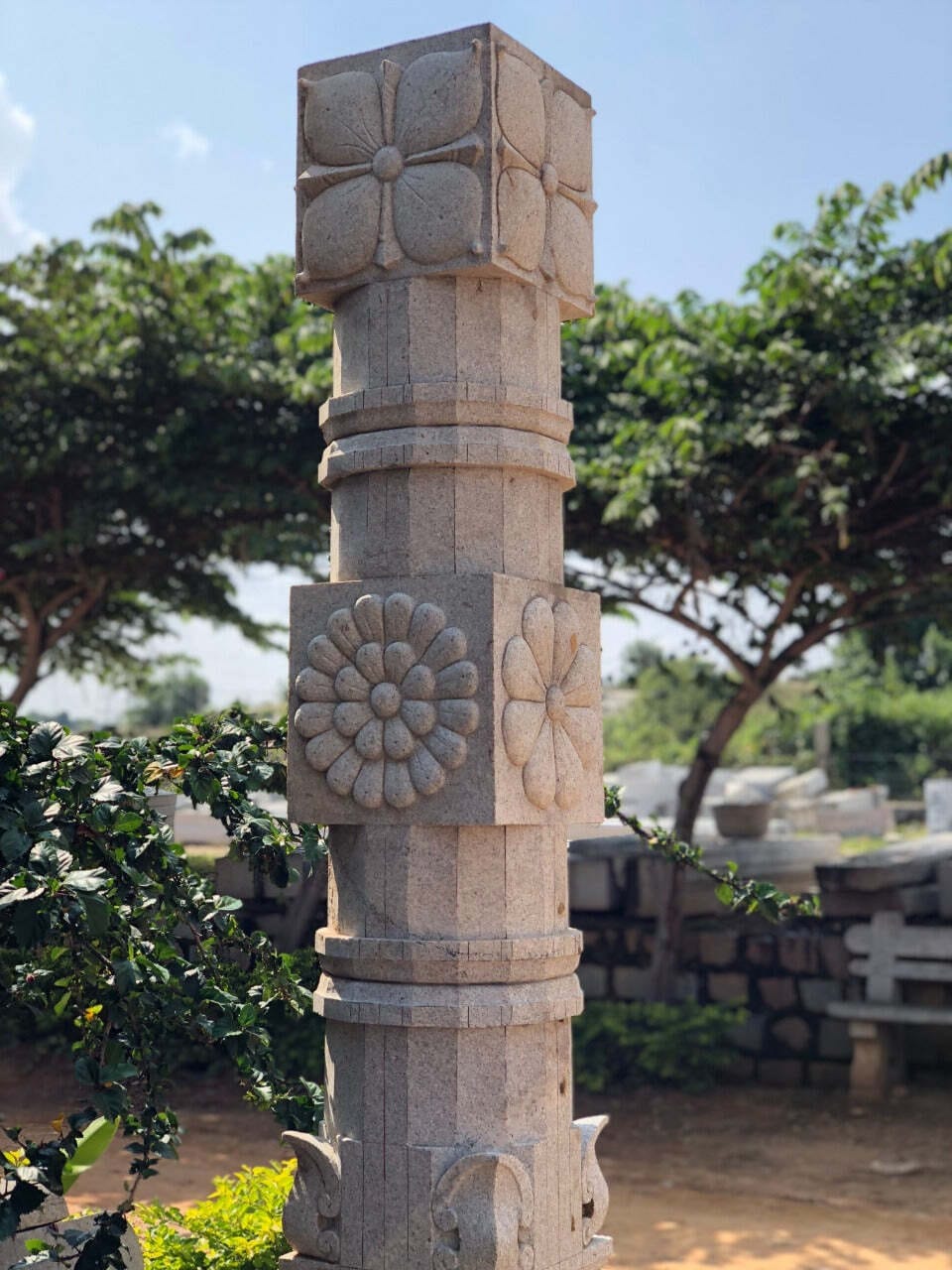 Modern Concrete Stone Pillar in Malappuram at best price by Aph Stones ...