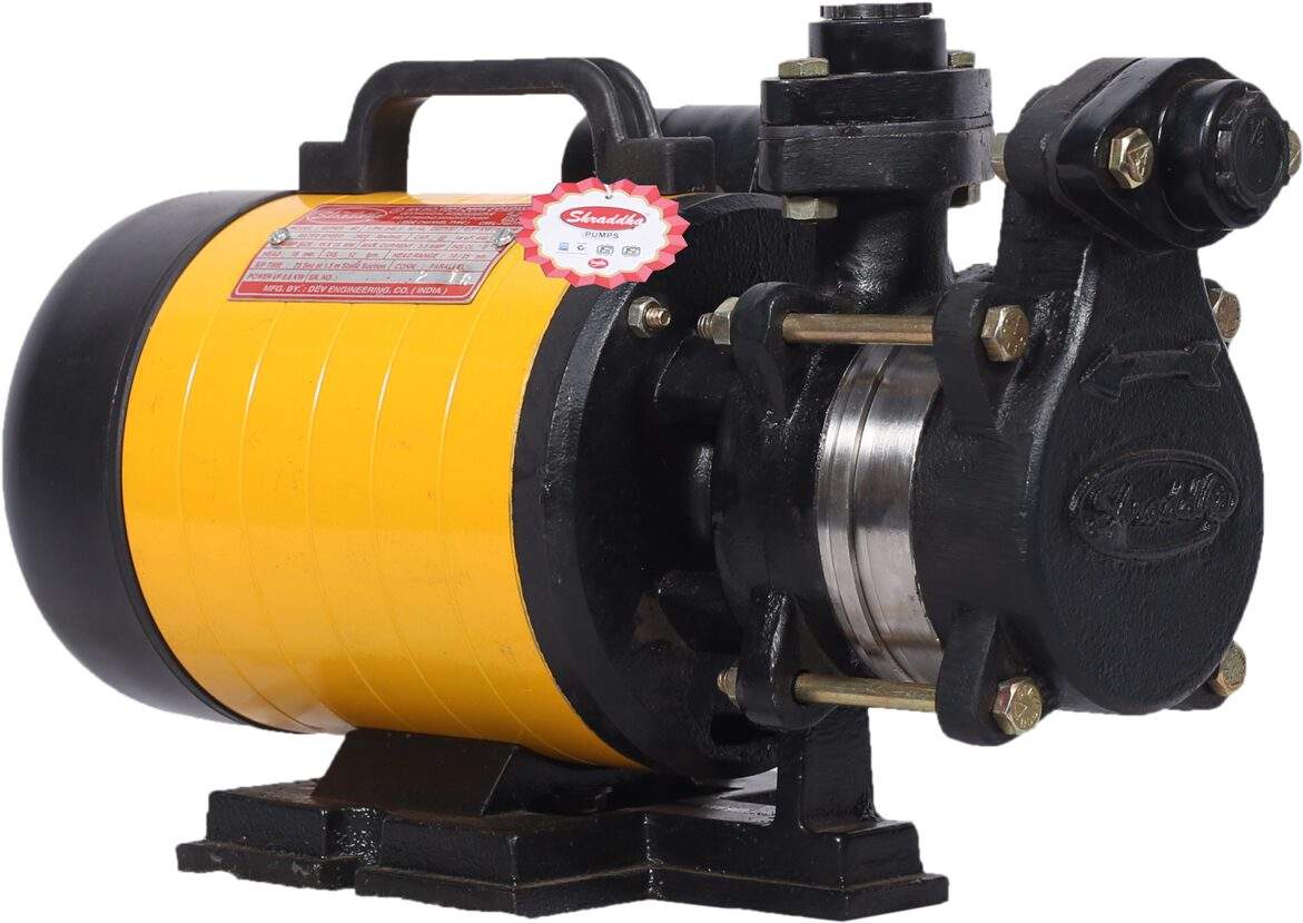 Shraddha PUMP Self Priming Monoblock Pump, Upto 63 LPM, Cast Iron ...
